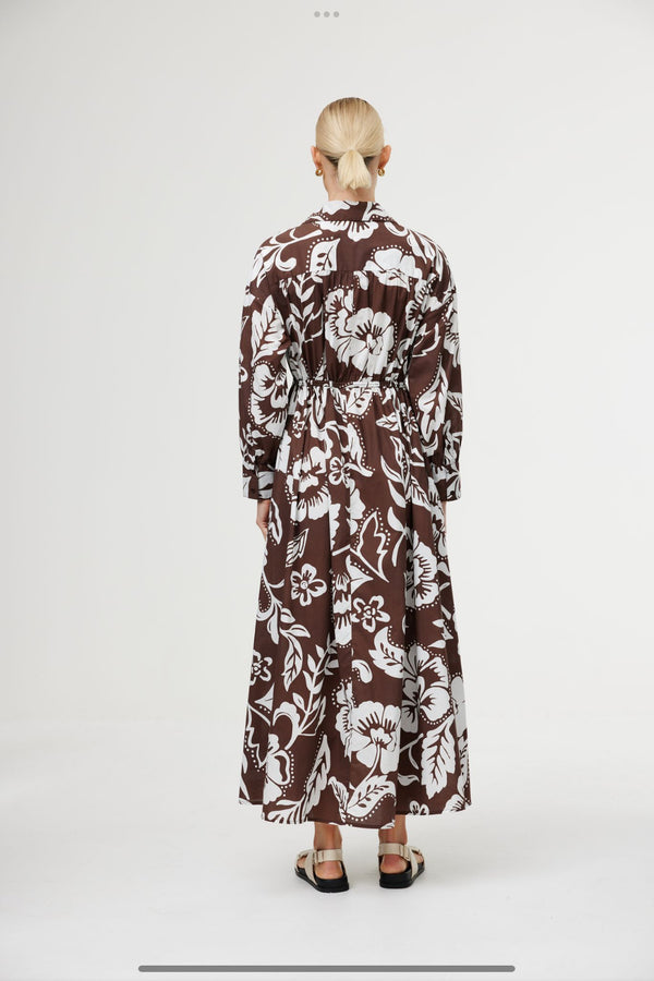 Kinney The Label Sale | Isla Shirt Dress | Botany - EvvE COLLECTIVE